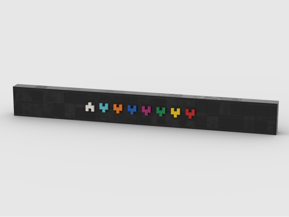 LEGO MOC-224057 Undertale Logo by BL16 | Rebrickable - Build with LEGO