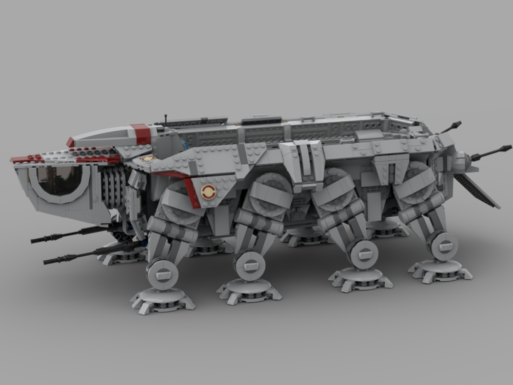 LEGO MOC AT-OT by benneech | Rebrickable - Build with LEGO