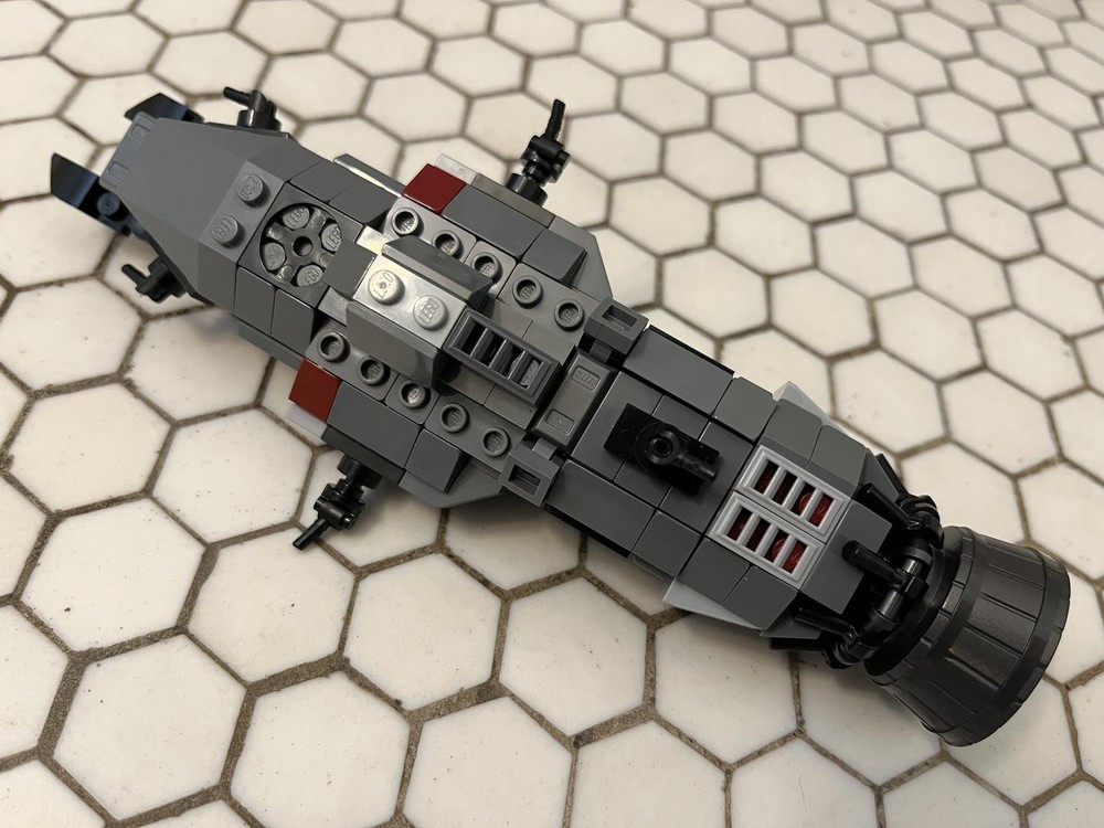 LEGO MOC Teeny Tiny Rocinante (The Expanse) by Andy-Builds-Stuff | Rebrickable - Build with LEGO