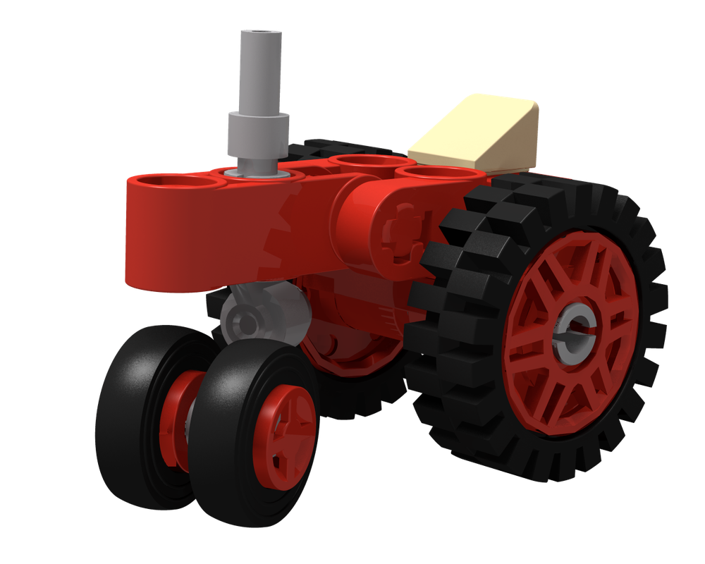 LEGO MOC Micro Farmall F-20 narrow frontend by superwese | Rebrickable ...