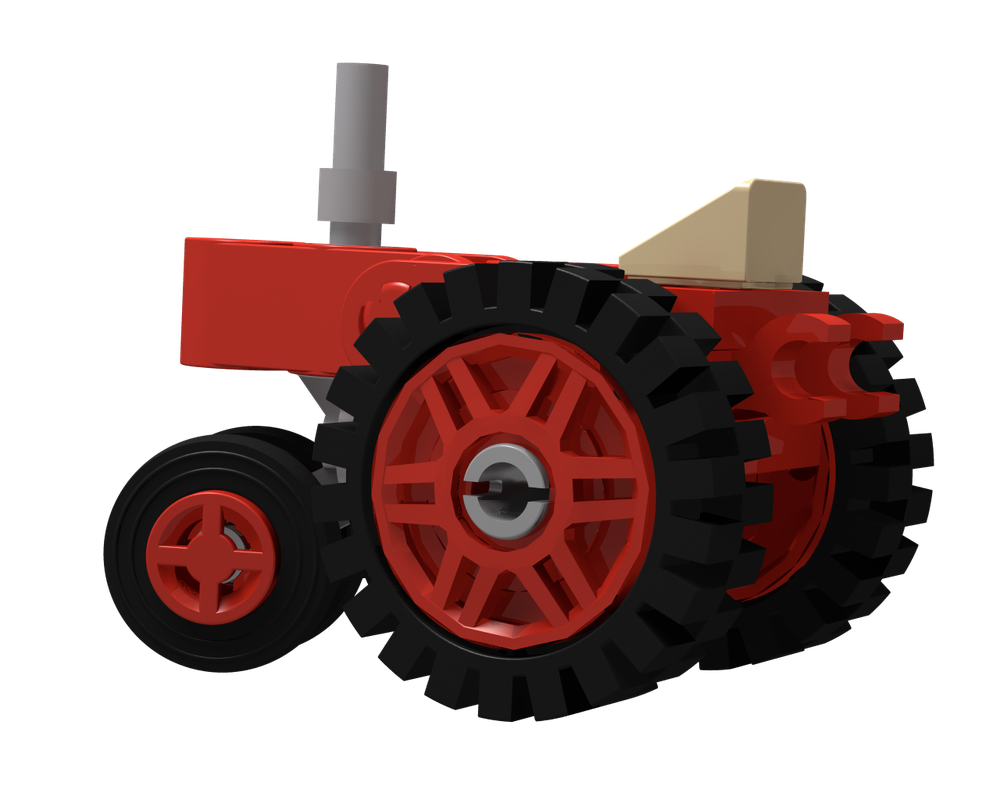 LEGO MOC Micro Farmall F-20 narrow frontend by superwese | Rebrickable ...