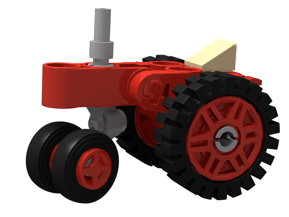 LEGO MOC Micro Farmall F-20 narrow frontend by superwese | Rebrickable ...