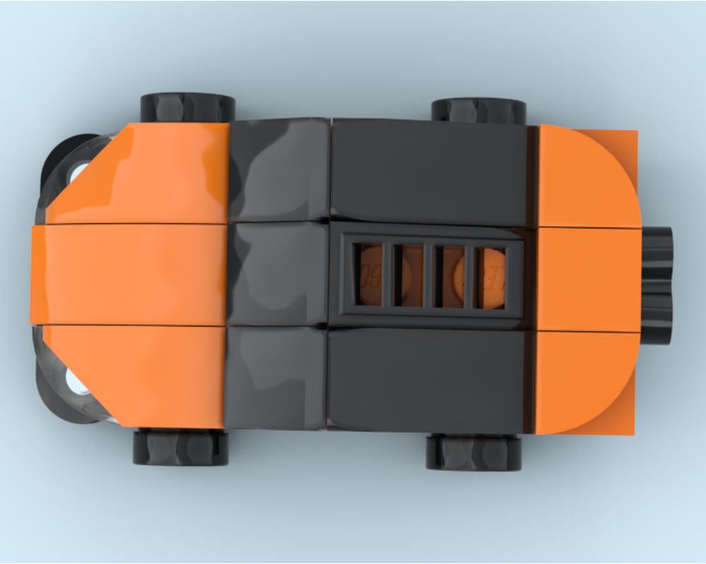 LEGO MOC I micro-shrunk 77238 part 1* (Microscale Lamborghini Revuelto ...