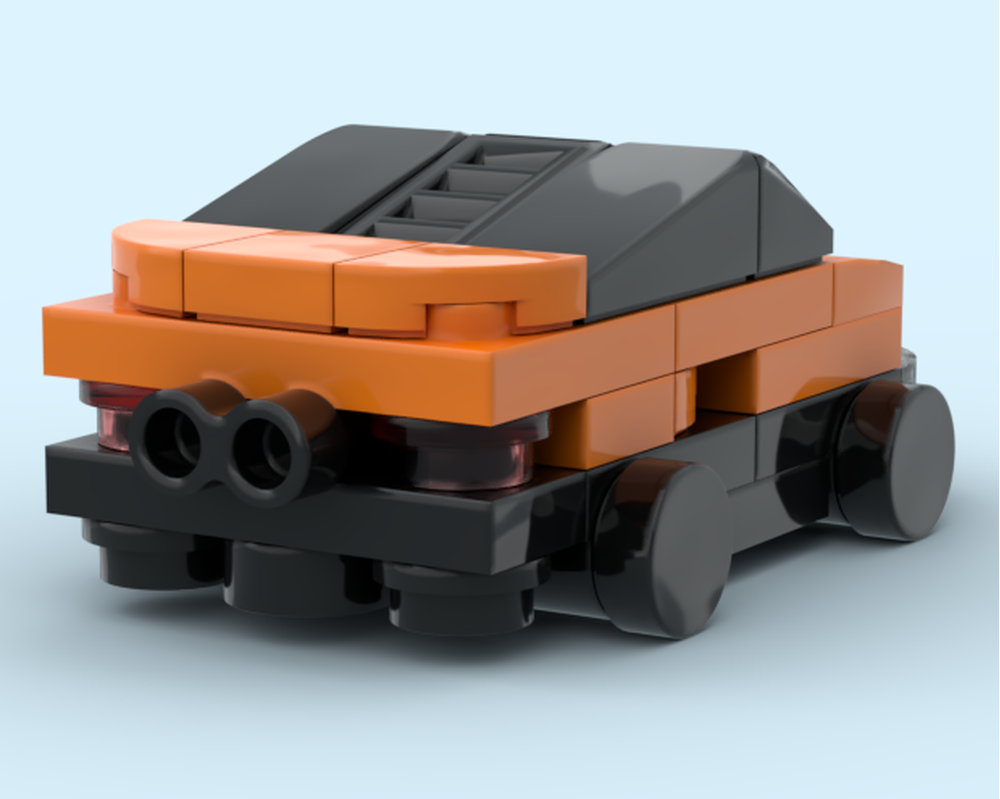 LEGO MOC I micro-shrunk 77238 part 1* (Microscale Lamborghini Revuelto ...