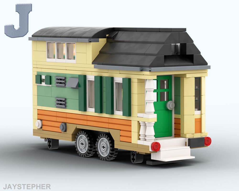 Lego Moc Tiny House By Jaystepher Rebrickable Build With Lego