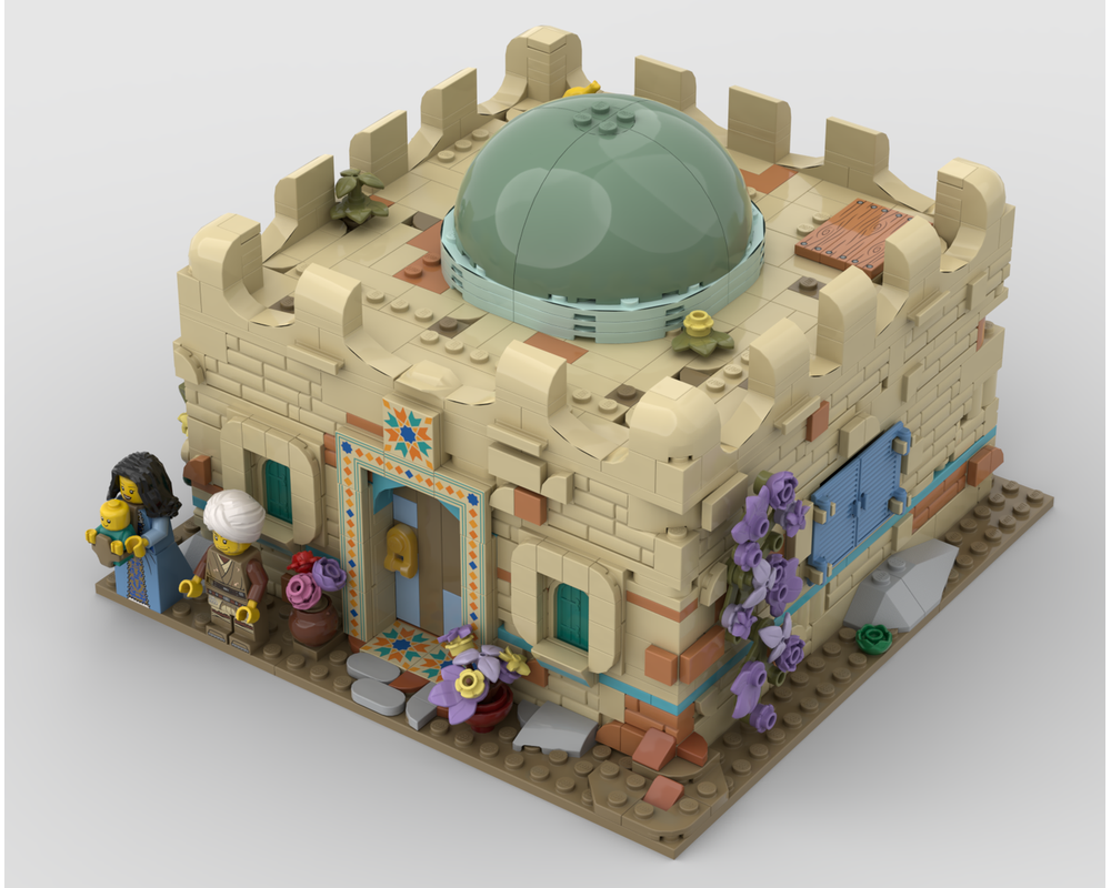 LEGO MOC Arab house by sgomezb | Rebrickable - Build with LEGO