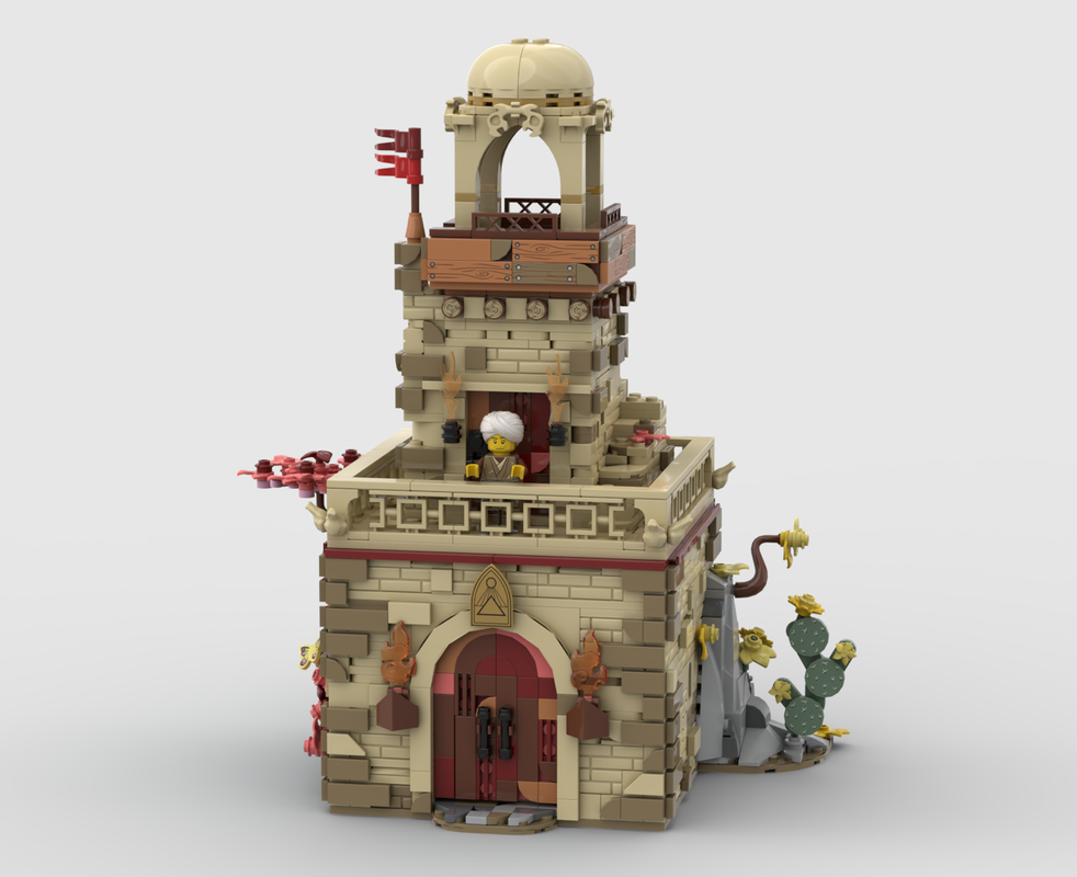 LEGO MOC Arab tower by sgomezb | Rebrickable - Build with LEGO
