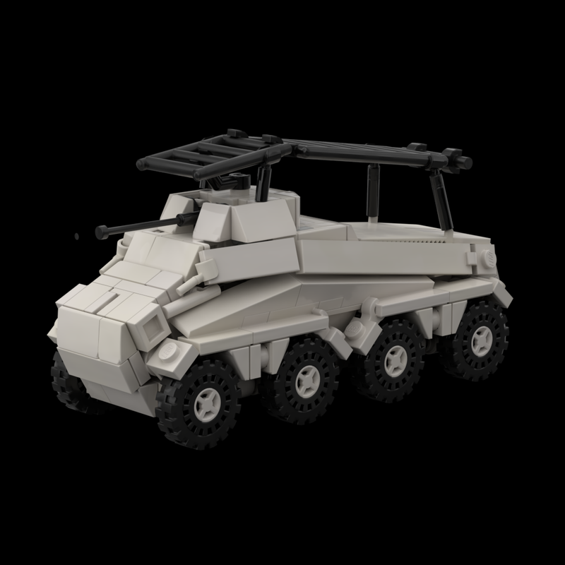 LEGO MOC LEGO ww2 Sd.Kfz. 232 (8 Rad) by Romainww2 | Rebrickable ...