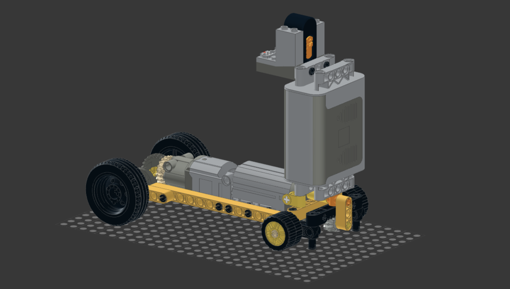 LEGO MOC Small car by MeLovesLego | Rebrickable - Build with LEGO