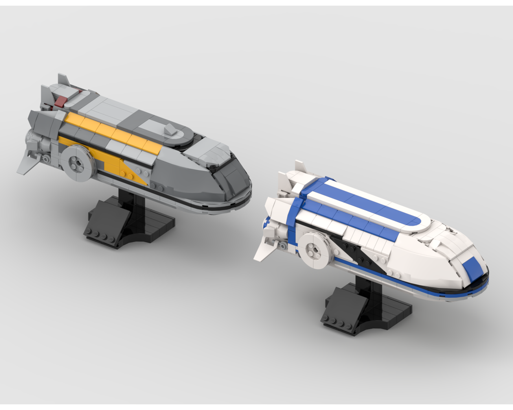 LEGO MOC-224124 Taylander Shuttle & Chandrila Mistress from Rebels ...