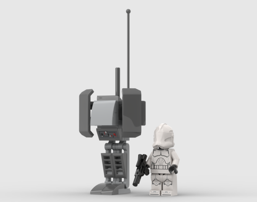 LEGO MOC Commander Fox's AT-RT by Spideywebforce | Rebrickable - Build ...