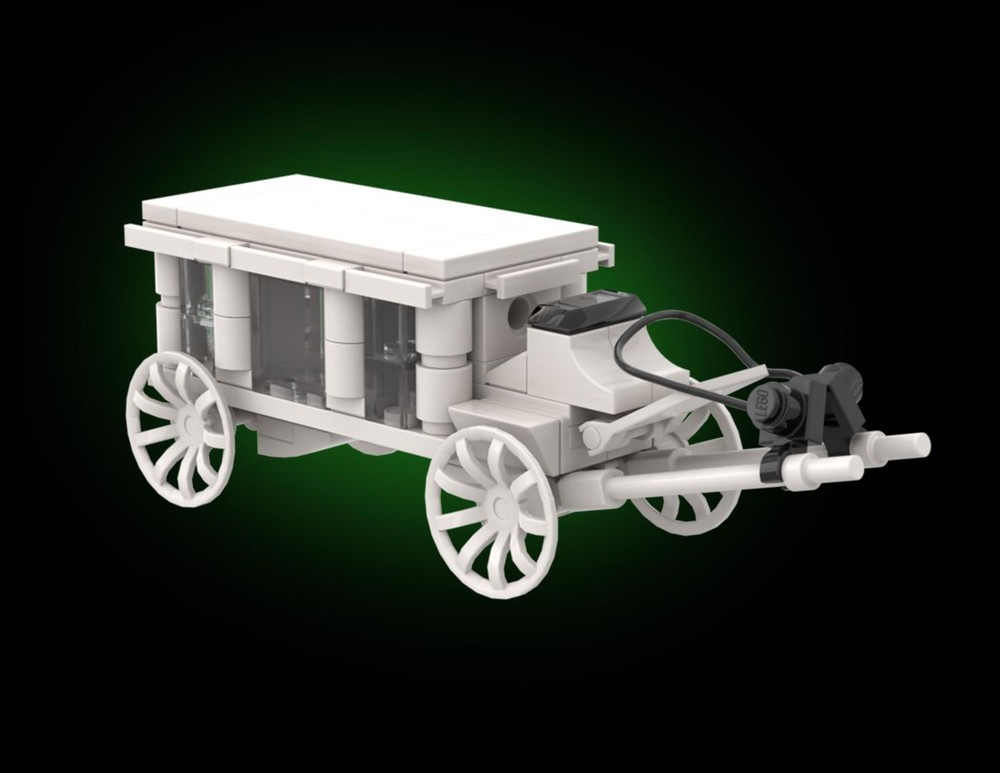 LEGO MOC Hearse - The Haunted Mansion by john_reiley | Rebrickable ...