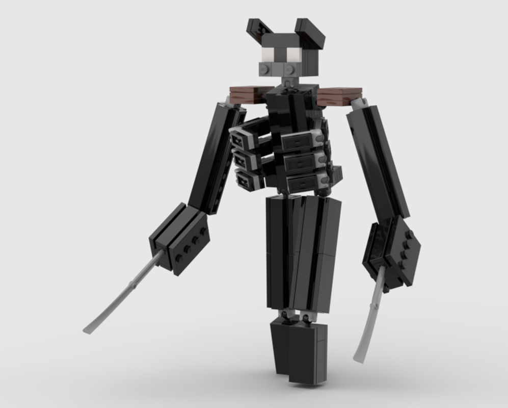 LEGO MOC MUTANT WITHER SKELETON!!! by MOCStar | Rebrickable - Build ...