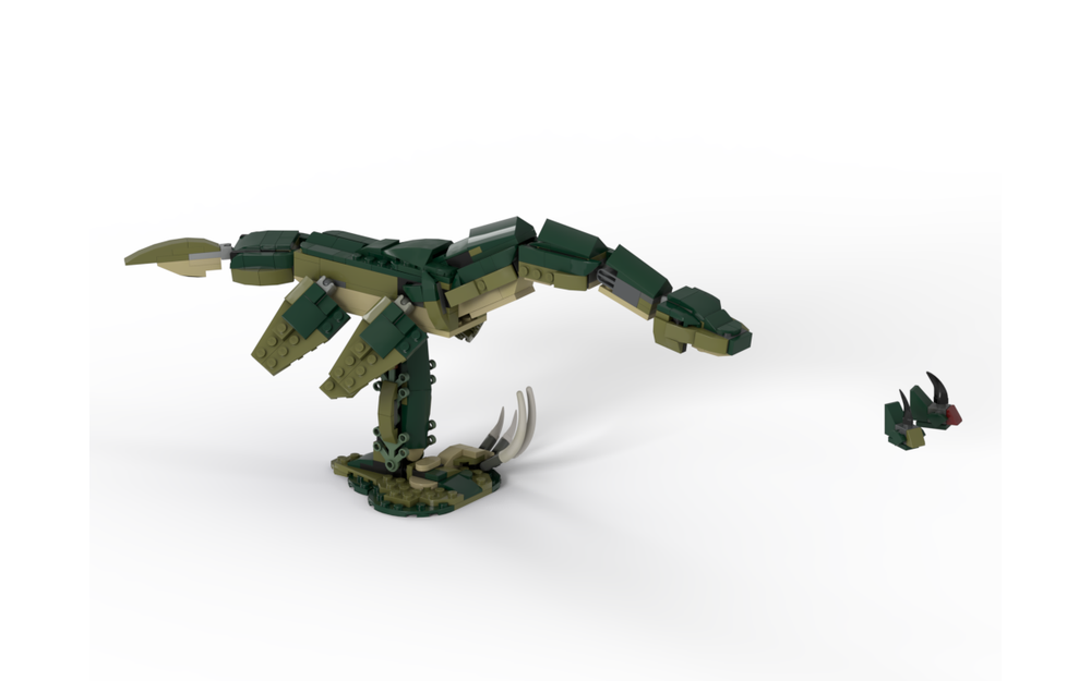 LEGO MOC plesiosaurus form 31151 by Magical Bricks | Rebrickable ...