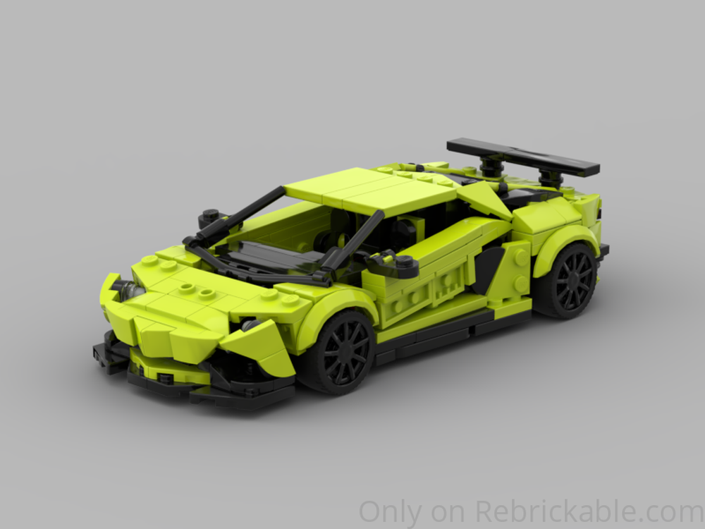 LEGO MOC Lamborghini Aventador SV - Coupe and Roadster by Thecarmoccer ...
