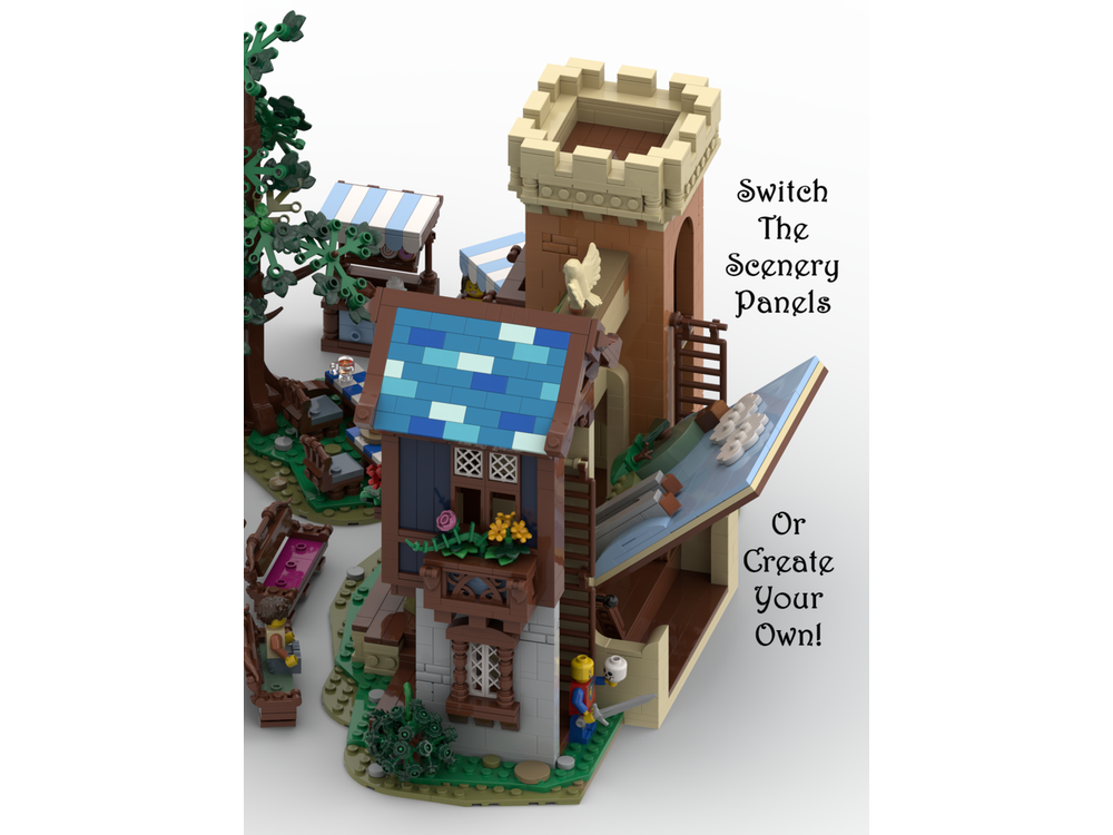 LEGO MOC Festival Stage by FafnirDesign | Rebrickable - Build with LEGO