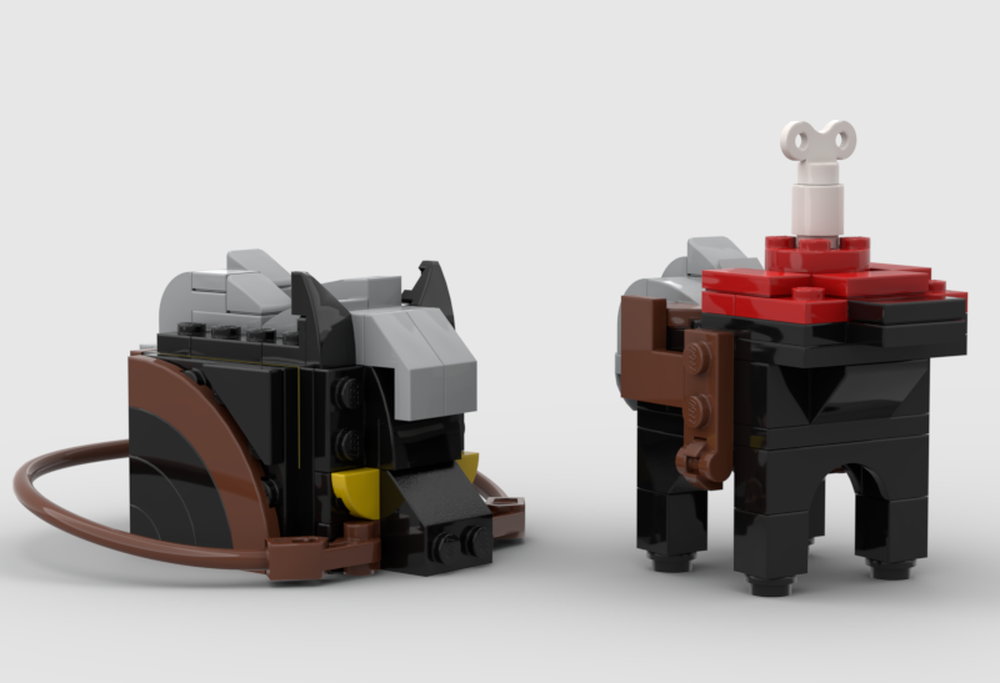 LEGO MOC Headless Horse - Dice Throne by Cable7193 | Rebrickable ...