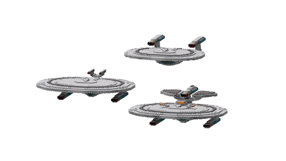 LEGO MOC Large Light Cruisers Pack 2, Smooth Edition by LegendAJ ...
