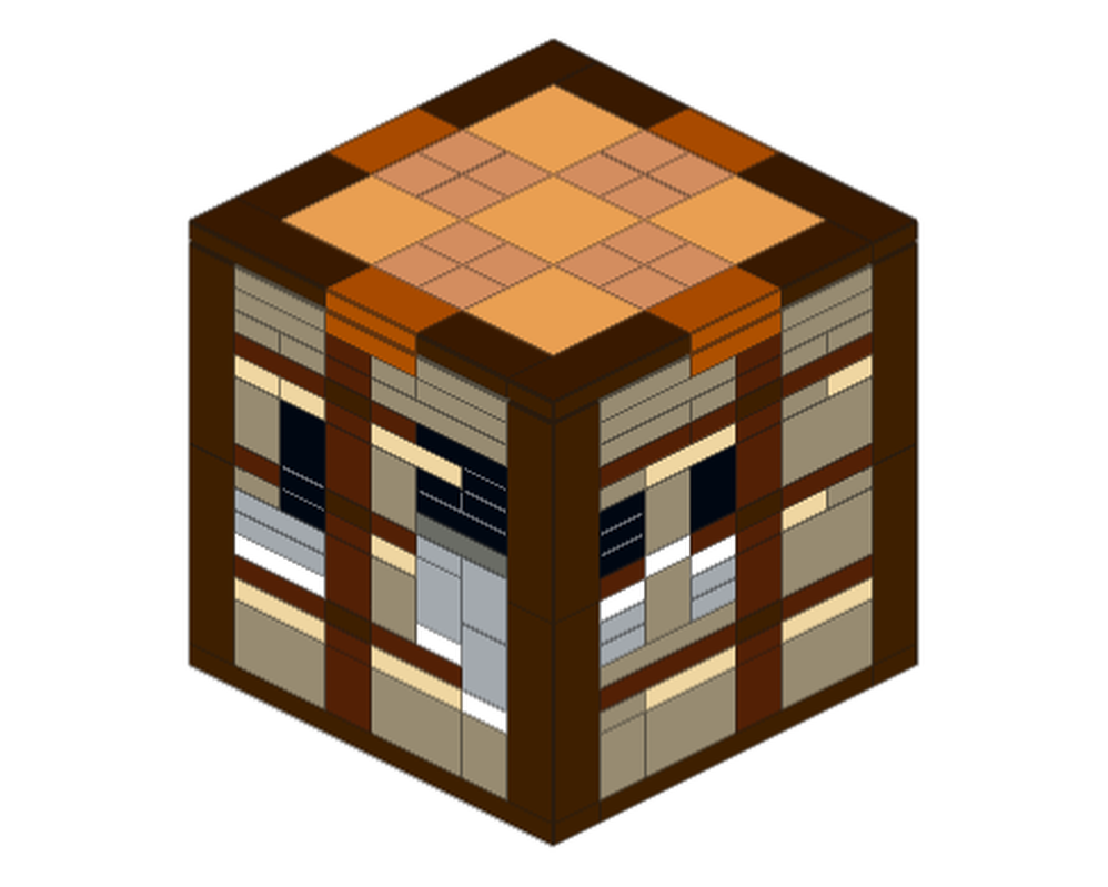 LEGO MOC Crafting Table by aure bricks | Rebrickable - Build with LEGO