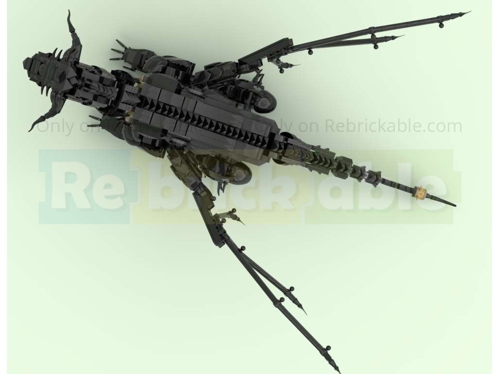 LEGO MOC Black Dragon (Acid) by Phoenix_bricks | Rebrickable - Build ...