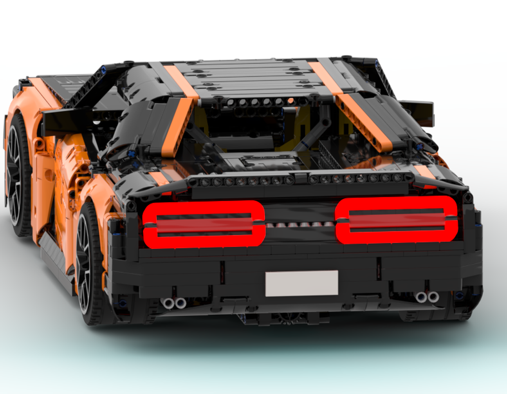 LEGO MOC dodge challenger hellcat by NL33 | Rebrickable - Build with LEGO