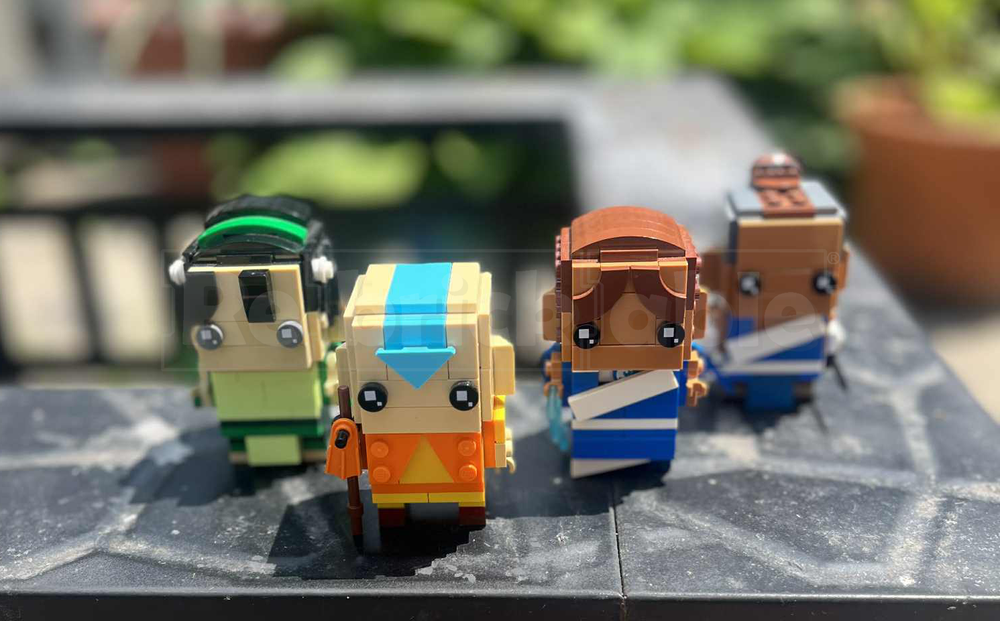LEGO MOC-224219 Aang, Katara, Sokka and Toph from Avatar: The Last ...