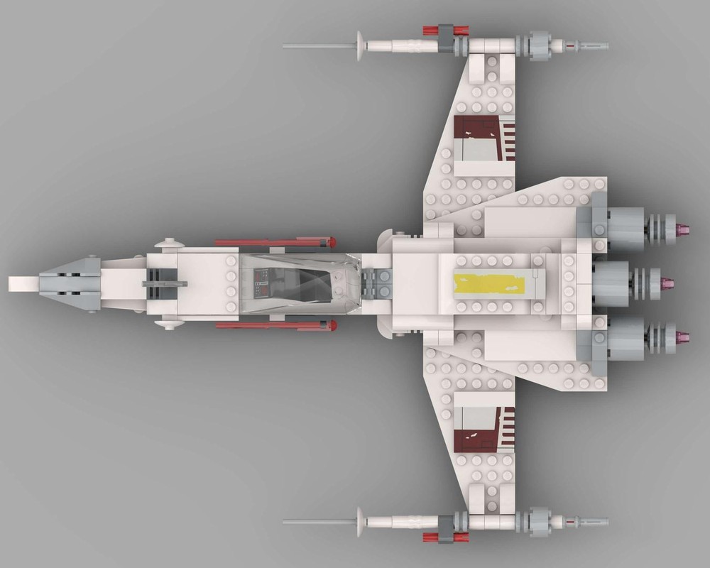 LEGO MOC-224228 Star Speeder X-310 by Mike_the_Brickanic | Rebrickable ...