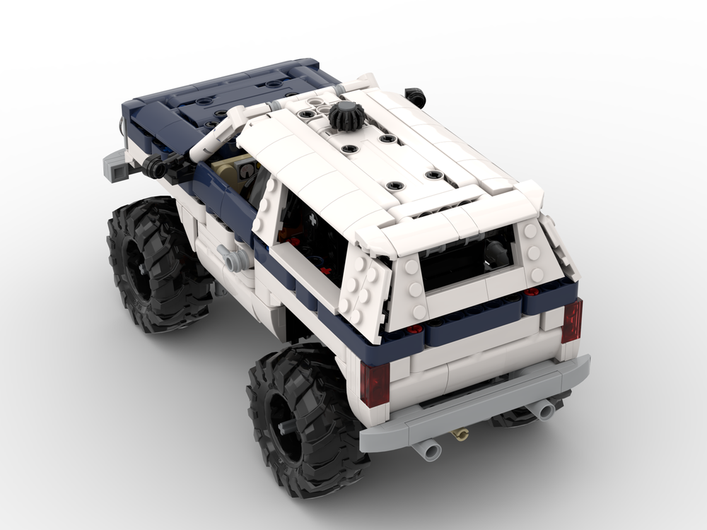 LEGO MOC Chevrolet Blazer by DamianPLE Technic Garage | Rebrickable ...