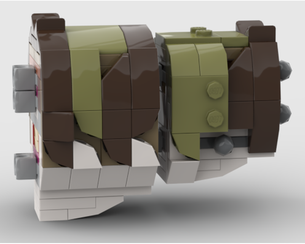 LEGO MOC-224235 76974 Mosasaurus Mods Part 2 - Hind Flipper by ...