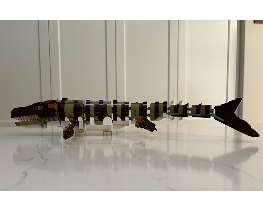 LEGO MOC-224235 76974 Mosasaurus Mods Part 2 - Hind Flipper by ...