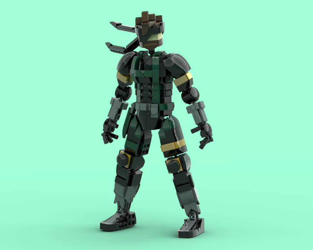 LEGO MOC Big Boss (Metal Gear Solid) by Teckbricks | Rebrickable ...