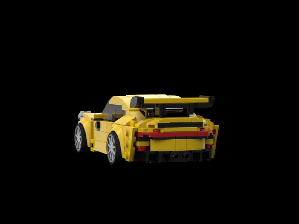 LEGO MOC Porsche 911 GT3 RS by Turbo_SC_Mocs | Rebrickable - Build with ...