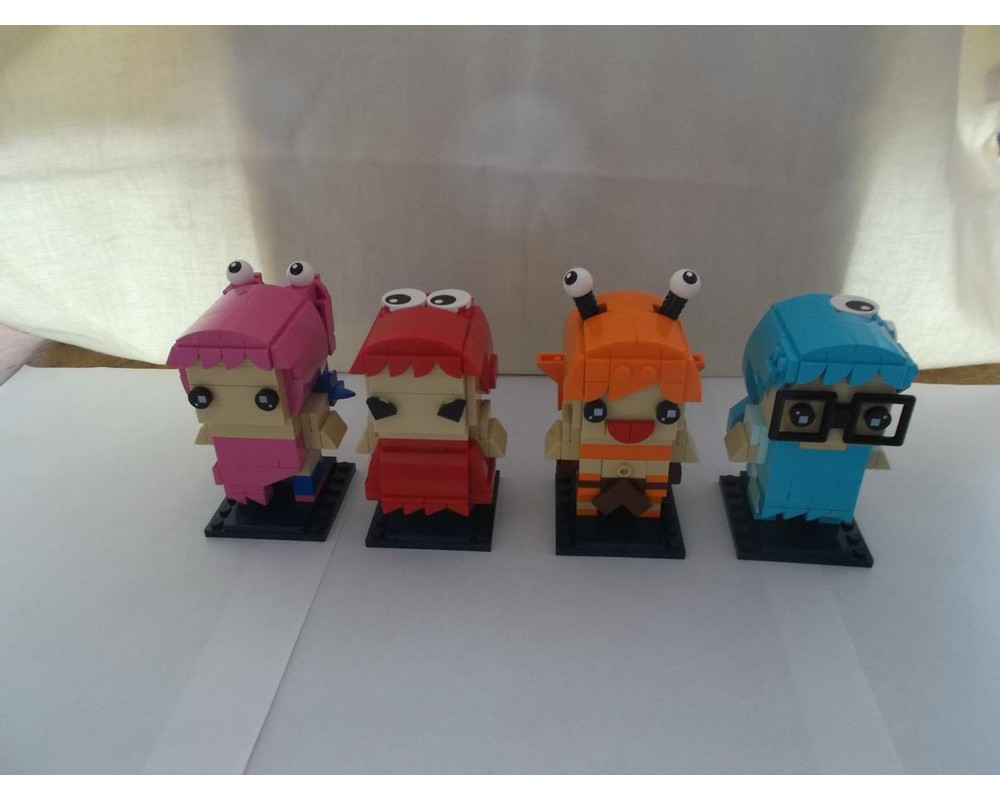 LEGO MOC Pacman Ghost Girls by Bolbuyk | Rebrickable - Build with LEGO