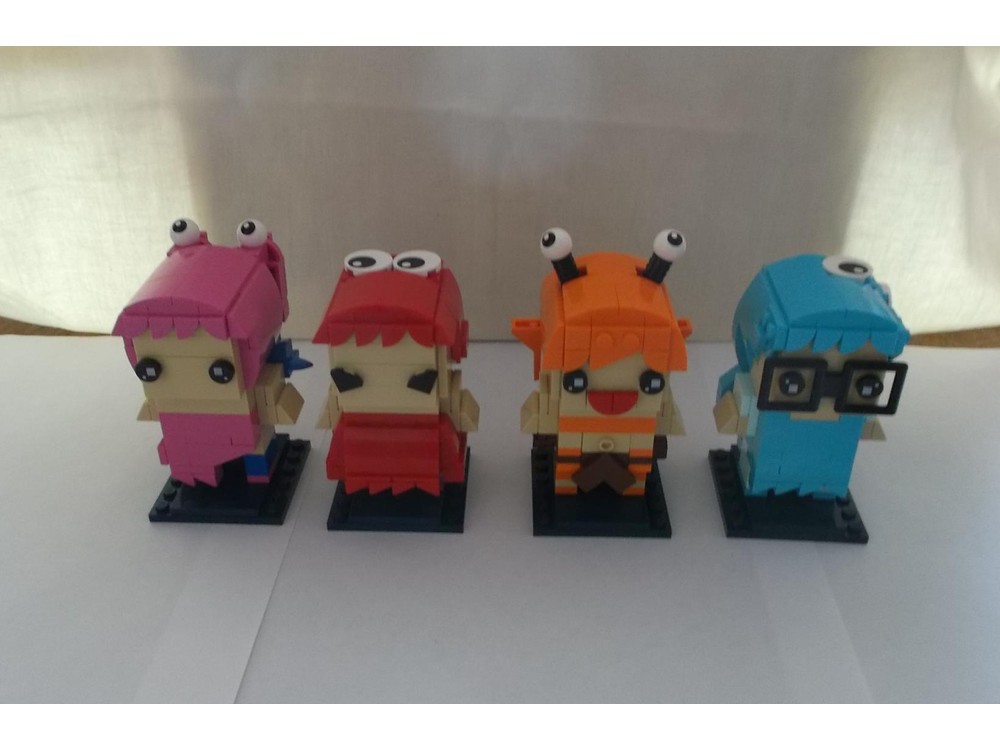 LEGO MOC Pacman Ghost Girls by Bolbuyk | Rebrickable - Build with LEGO