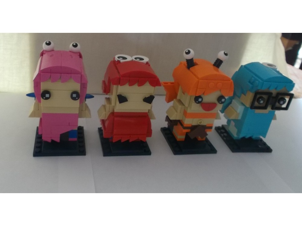 LEGO MOC Pacman Ghost Girls by Bolbuyk | Rebrickable - Build with LEGO