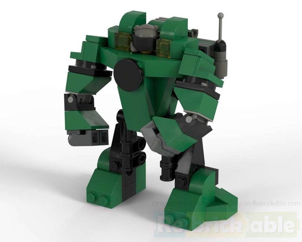 LEGO MOC Hulk Body Armor by GodLifeBricks | Rebrickable - Build with LEGO