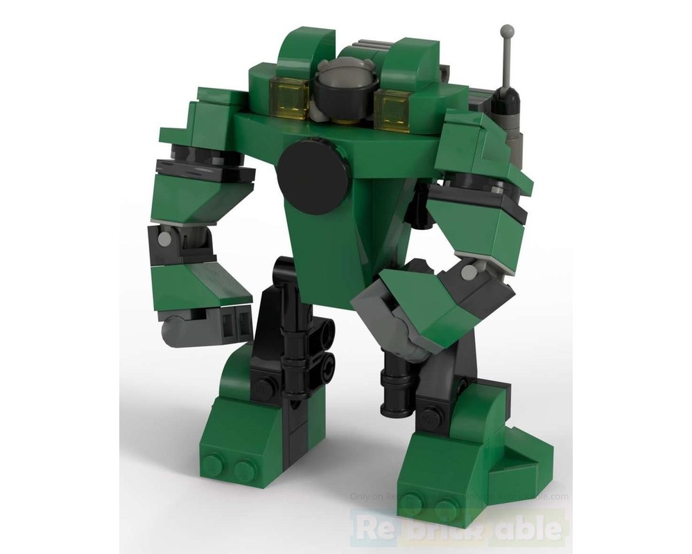 LEGO MOC Hulk Body Armor by GodLifeBricks | Rebrickable - Build with LEGO