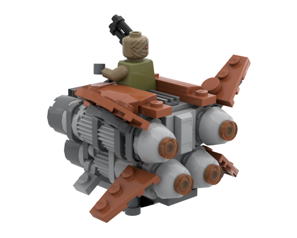 LEGO MOC Quadjumper Microfighter by Earendil2016 | Rebrickable - Build ...