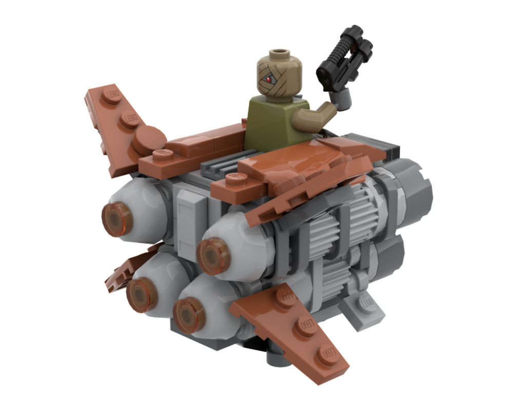 LEGO MOC Quadjumper Microfighter by Earendil2016 | Rebrickable - Build ...