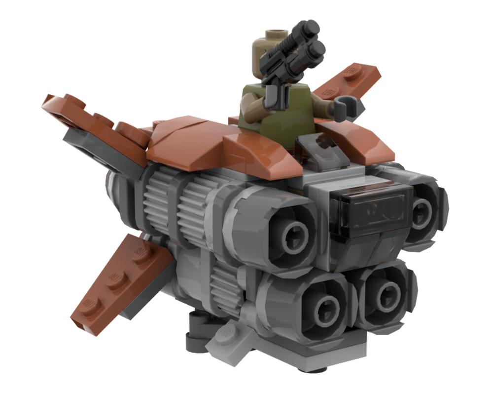 LEGO MOC Quadjumper Microfighter by Earendil2016 | Rebrickable - Build ...