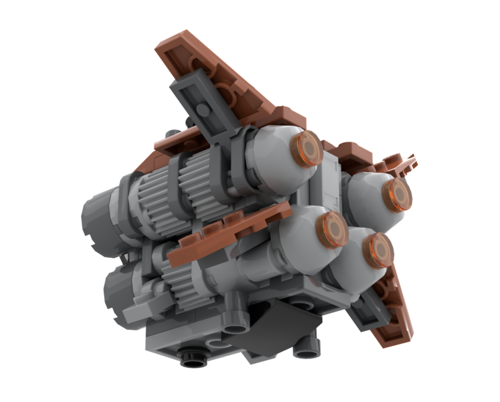LEGO MOC Quadjumper Microfighter by Earendil2016 | Rebrickable - Build ...