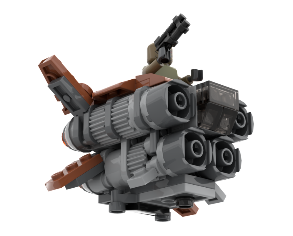 LEGO MOC Quadjumper Microfighter by Earendil2016 | Rebrickable - Build ...