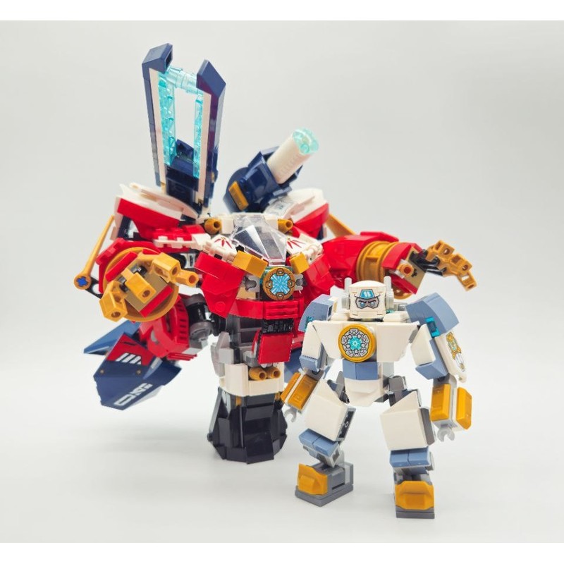 LEGO MOC Big Zane's Hoverbike, Mobile Armour & METEOR Unit (71834 ...