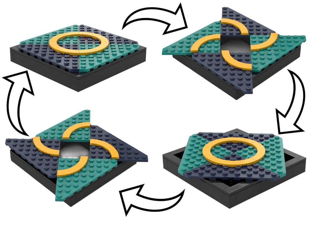 LEGO MOC Moving patterns by jemunoz0 | Rebrickable - Build with LEGO