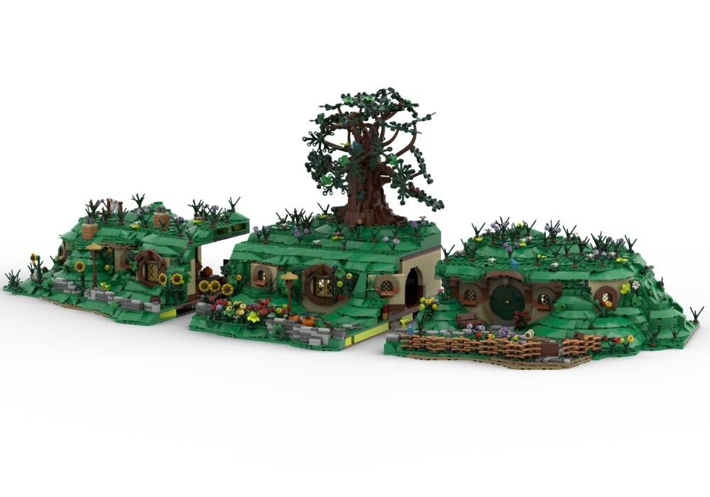 LEGO MOC-224290 The Shire Expansion by BlackWolfStudio | Rebrickable ...