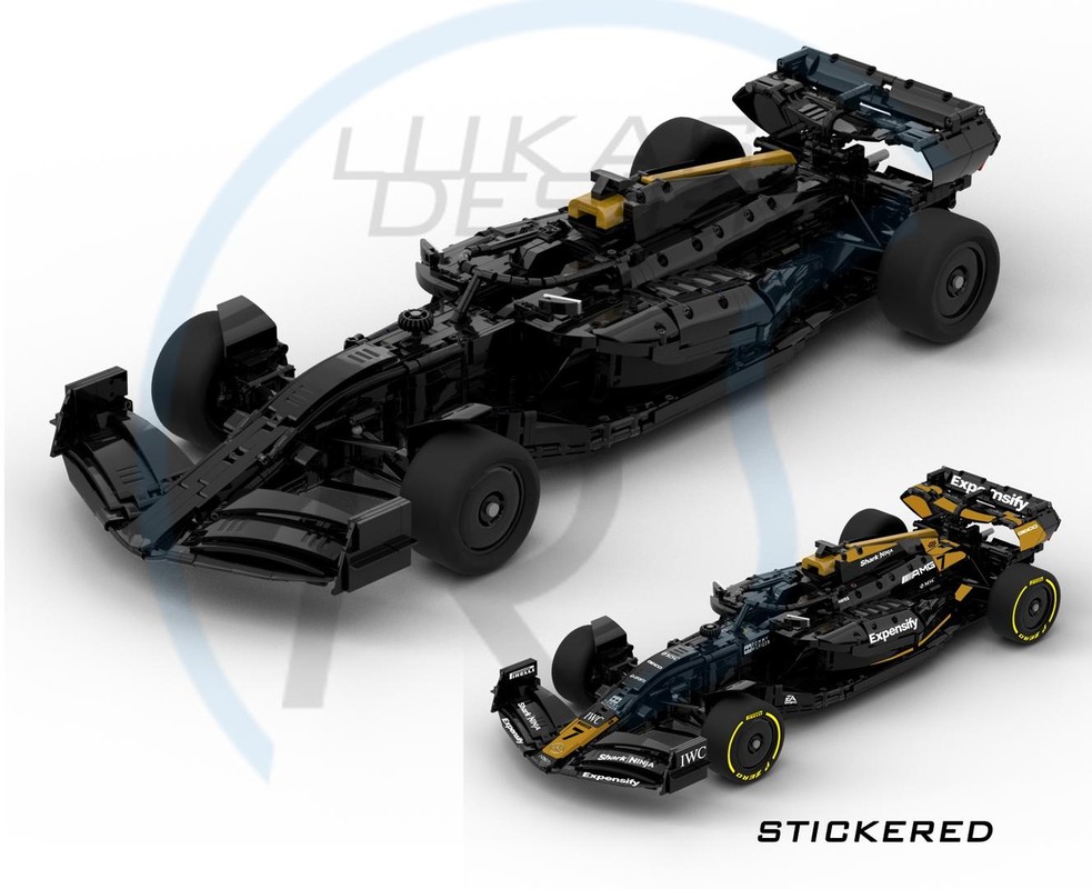 LEGO MOC APX GP F1 Team 1:8 Scale (From F1 The Movie) by Lukas2020 ...