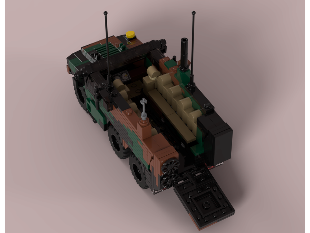 LEGO MOC VMBR Griffon - French 6x6 Multipurpose APC by Zaturon ...