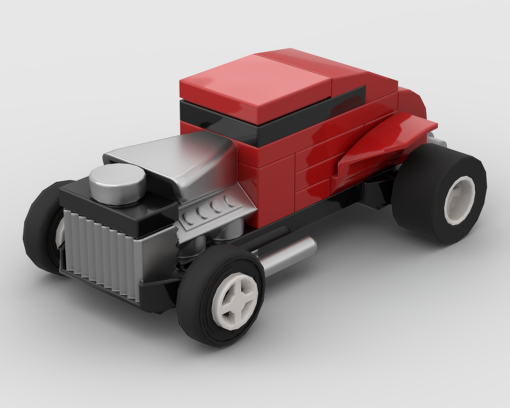 LEGO MOC-224301 Mini Hot Rod - 4 Stud Wide by captain_con | Rebrickable ...