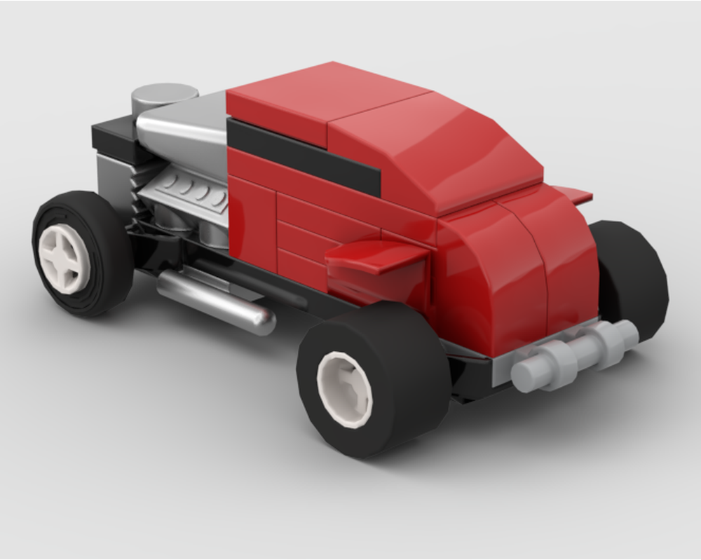 LEGO MOC-224301 Mini Hot Rod - 4 Stud Wide by captain_con | Rebrickable ...