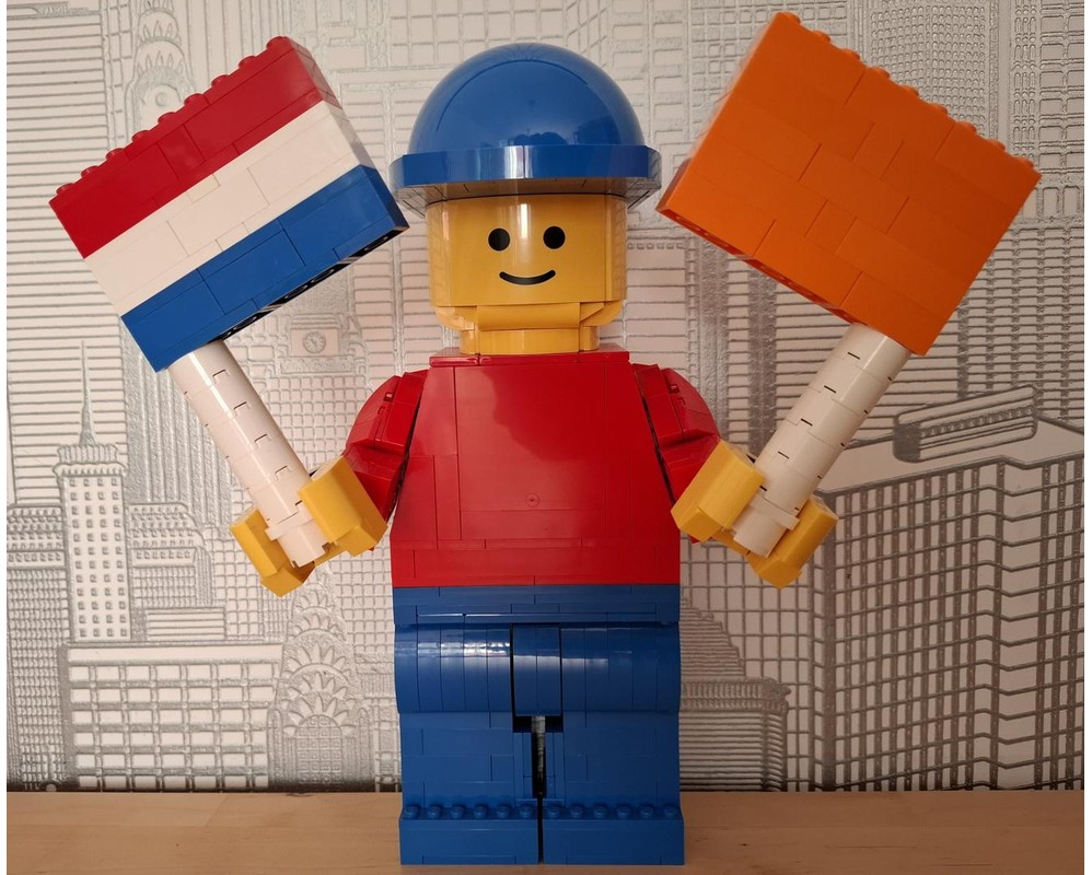 LEGO MOC Upscaled handheld Dutch and Orange Flags by lkerstens ...
